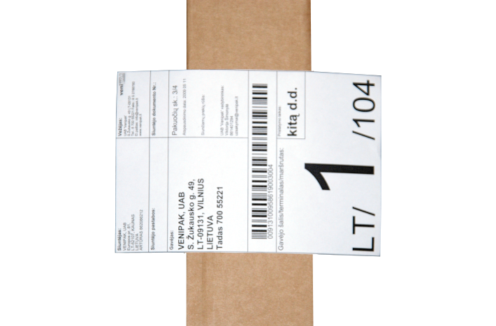 Labeling guidelines - Venipak