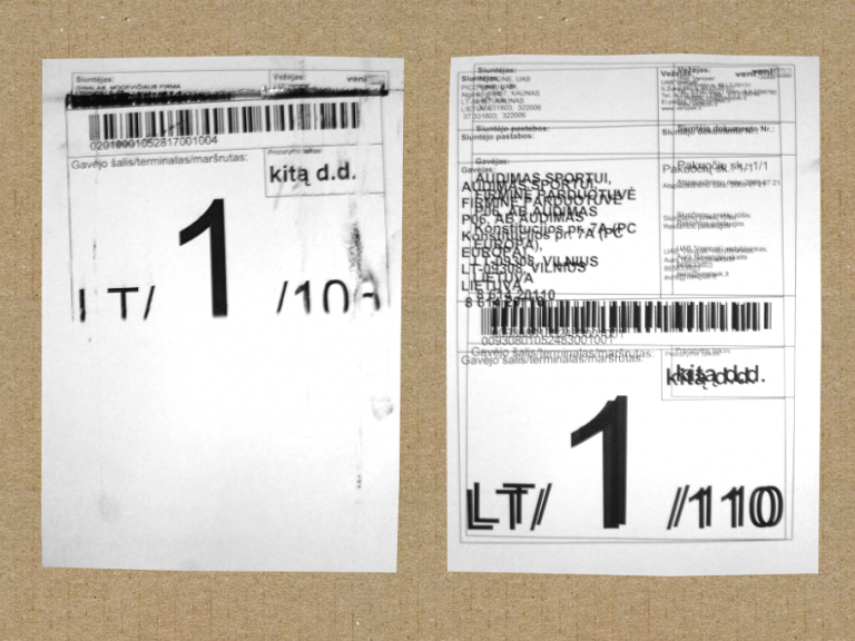 Labeling guidelines - Venipak