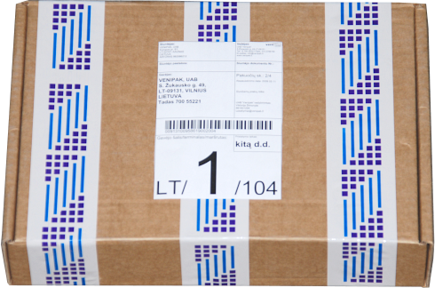 Adequate labelling - Venipak